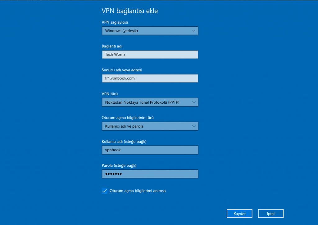 Windows 10’da Bilgisayara Ücretsiz ve Programsız VPN Kurulumu – BlogCan.Com.Tr